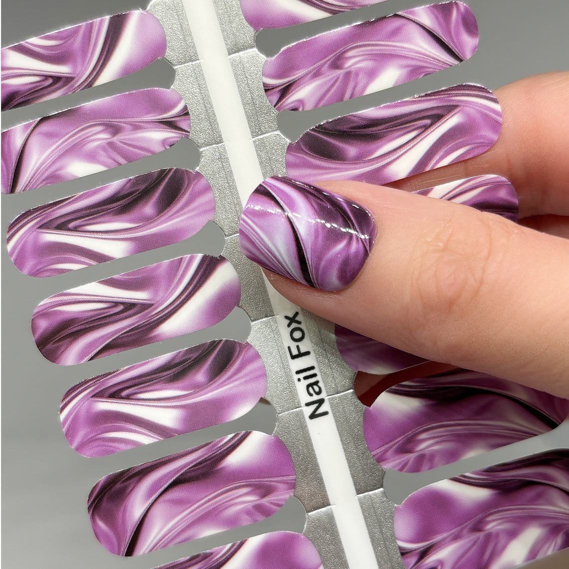 Liquid Mauve Exclusive Design Nail Wraps – Nail-Fox